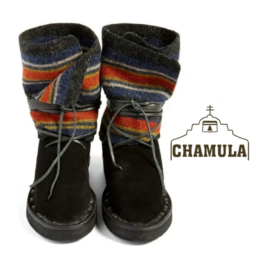 Nwob Chamula Cree Wool Boots Sz 6 - Gem
